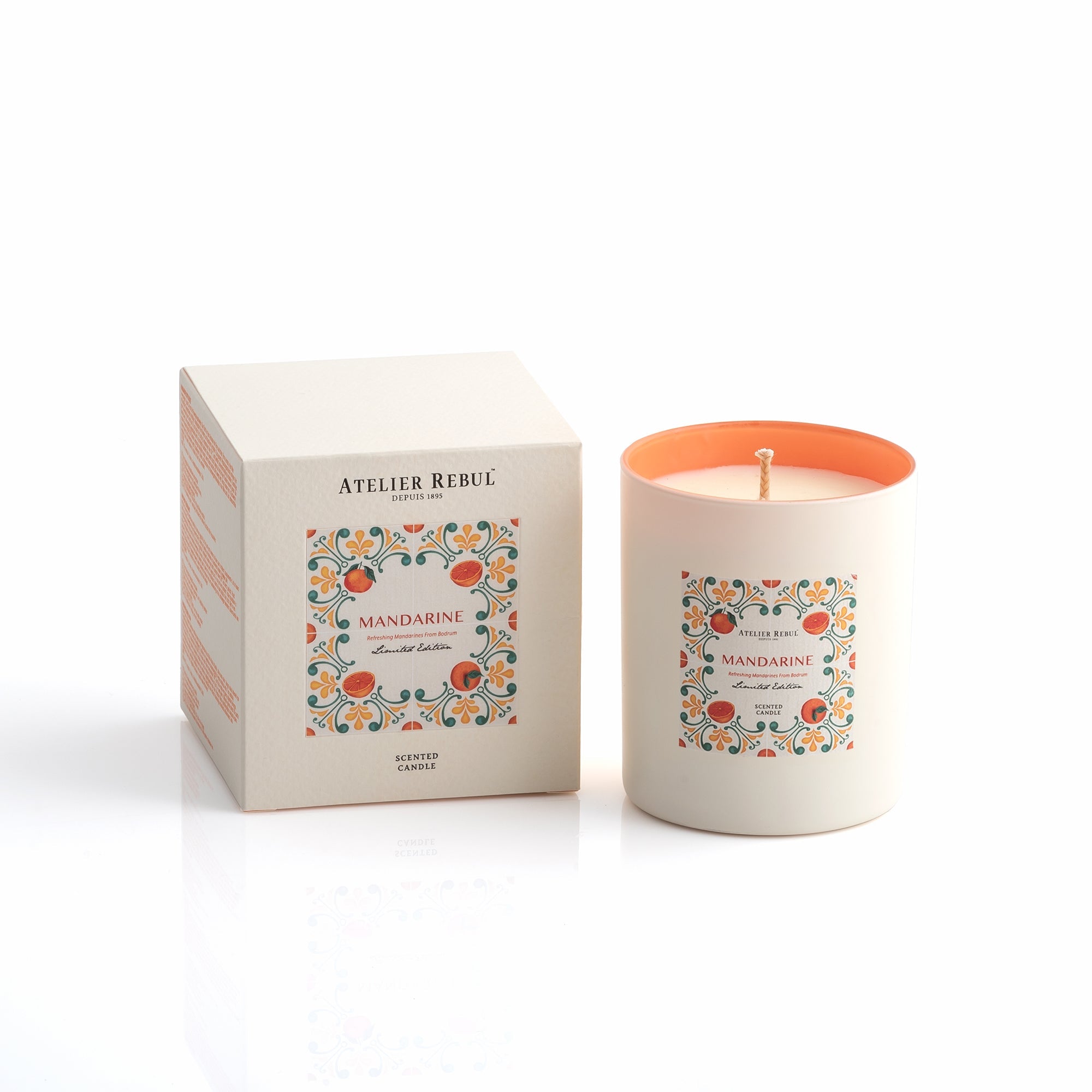 Atelier Rebul Mandarine Candle 210Gr-Limited Edition Mandarine ...